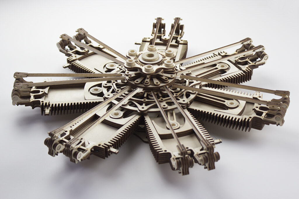 7 Cylinder WWI Rotary Engine Kit – Morris Models