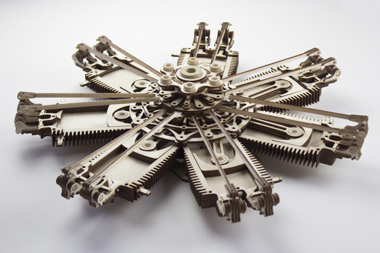 7 Cylinder WWI Rotary Engine Kit – Morris Models